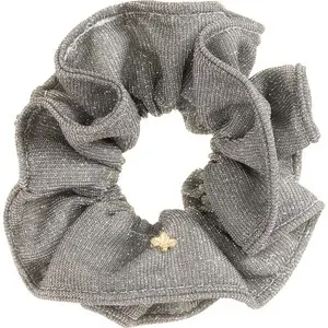 L. Erickson Eira Scrunchie - Silver