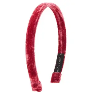 L. Erickson Lorelai Velvet Headband - Velvet Rose