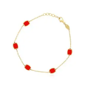 THE LOVERY FINE JEWELRY Icon Bracelet - Coral