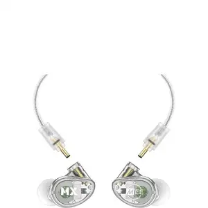 MEE AUDIO Mx1 Pro Single Driver Musicians' In-ear Monitors Clear