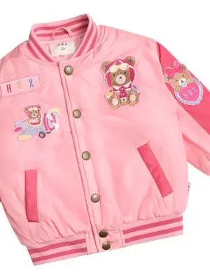 HUXBABY Varsity Bomber Jacket