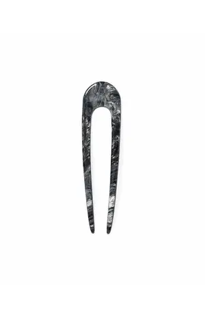 MACHETE French Hair Pin Obsidian