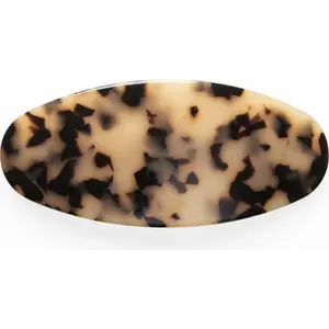 MACHETE Jumbo Oval Barrette - Blonde Tortoise