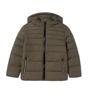 MAYORAL Quilted Puffer Coat With Reflective Trim