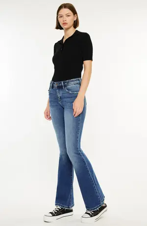 KANCAN Marline Mid Rise Flare Jeans