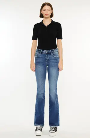 KANCAN Marline Mid Rise Flare Jeans