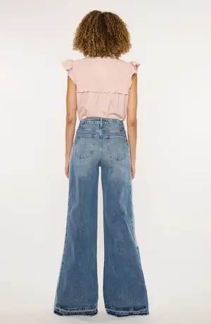 KANCAN High-rise Wide Leg Jeans