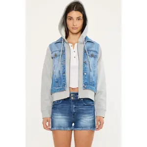 KANCAN Kenzie Denim Hoodie Jacket