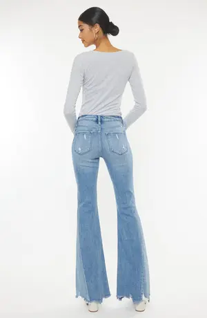 KANCAN Rosecrans Mid-rise Flare Jeans
