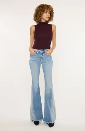 KANCAN Rosecrans Mid-rise Flare Jeans