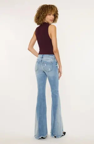 KANCAN Rosecrans Mid-rise Flare Jeans