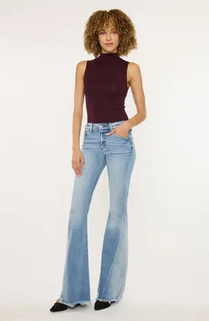 KANCAN Rosecrans Mid-rise Flare Jeans
