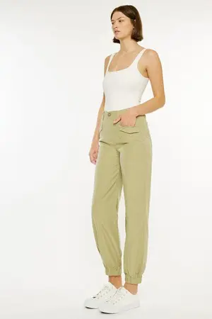 KANCAN Karla Ultra High Rise Cargo Pants