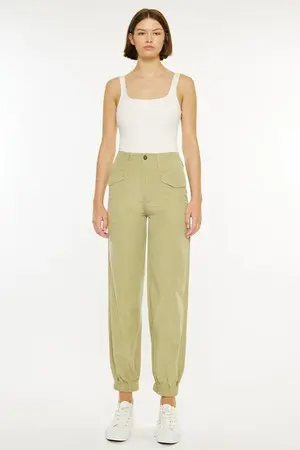 KANCAN Karla Ultra High Rise Cargo Pants