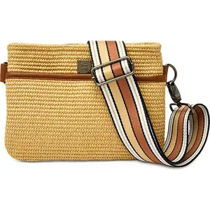 THINK ROYLN Raffia Crossbody Bag