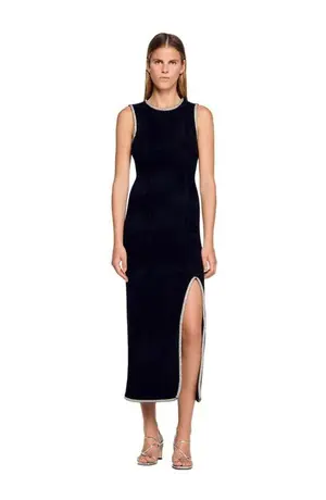 Sandro Slit Day Dresses