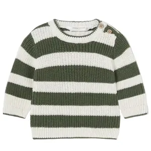 MAYORAL Striped Cotton Knit Sweater
