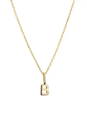 ANA LUISA Letter Necklace - B