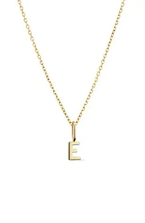 ANA LUISA Letter Necklace - E