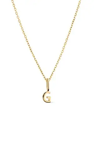 ANA LUISA Letter Necklace - G
