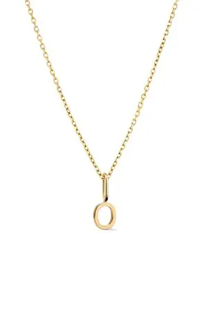 ANA LUISA Letter Necklace - O