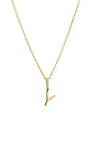 ANA LUISA Letter Necklace - Y