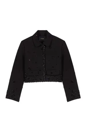 Maje Embellished Jackets For Women