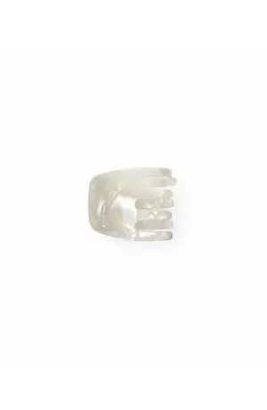 MACHETE Mini Claw Clip White Shell