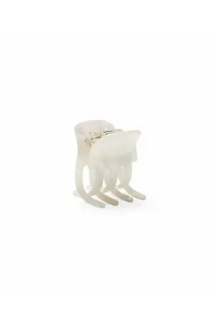 MACHETE Mini Claw Clip - White Shell