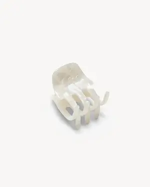 MACHETE Mini Claw Clip - White Shell