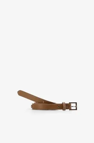 SCALPERS Sun Thin Belt - Camel