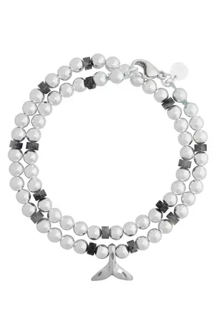 EMMA RAE Sterling & Gemstone Bracelet