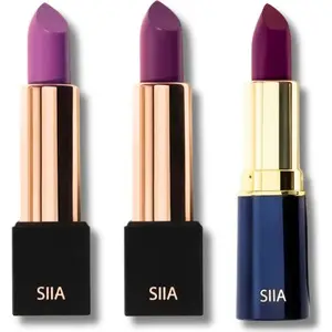 SIIA COSMETICS 3-pc. Muse Lip Trio Set Purple Mood