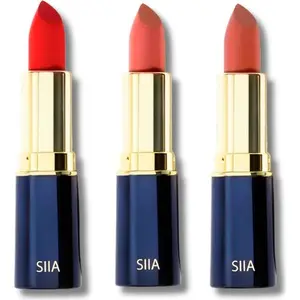 SIIA COSMETICS 3-pc. Muse Lip Trio Set - Vivid Coral