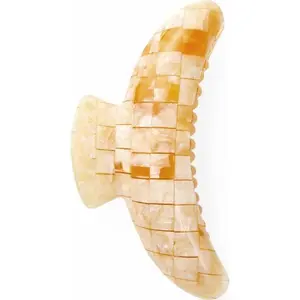 MACHETE Jumbo Heirloom Claw Clip - Sea Shell Checker