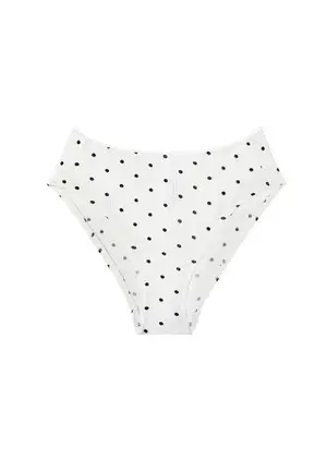 CUUP The Brief- Pointelle - Salt Polka Dot