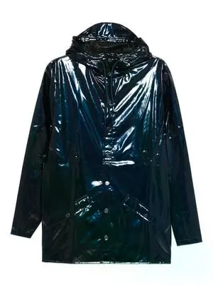 Rains Hooded Buttoned Jacket