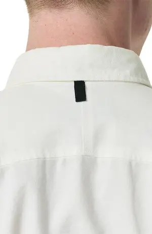 Rag & Bone Tomlin Cotton Dobby Button-up Shirt - White