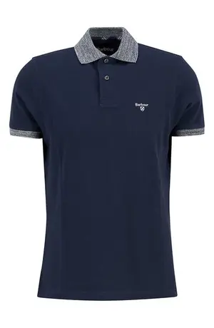 Barbour Marlton Tailored Fit Polo - Navy