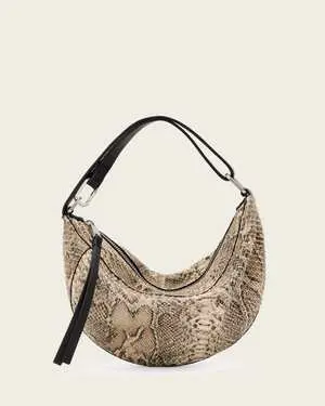 ALLSAINTS Luna Micro Snake Bag