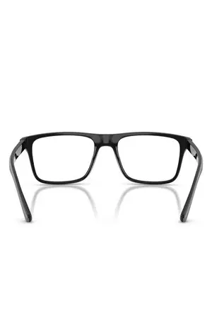 Emporio Armani 54mm Rectangular Eyeglasses