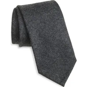 Thom Sweeney Cashmere Neck Tie - Charcoal