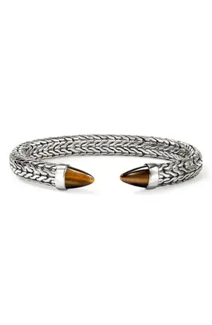 John Hardy Spear Sterling Cuff Bracelet - Silver