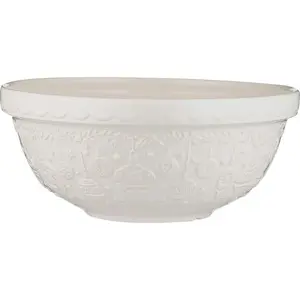 MASON CASH Deck The Halls Mixing Bowl - Cream