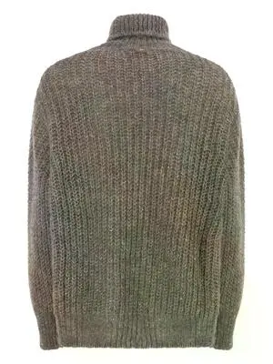 Herno Corn-stitch Sequin-embroidered Sweater