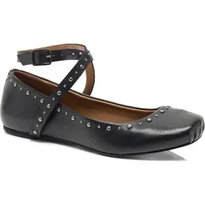 Women's Buckle Ankle Strap Flats