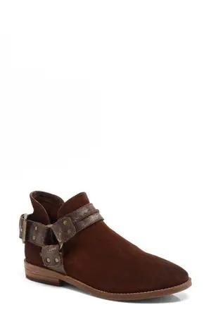 Free People Belle Harness Bootie - Port Royale Suede