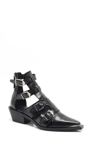 Free People Helen Buckle Strap Bootie