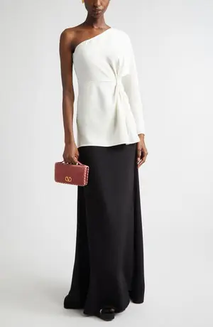 Valentino Garavani Silk Cady Couture Skirt - Black