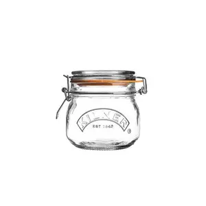 KILNER Round Clip Top Jar For Canning And Food Storage - 5.5 In